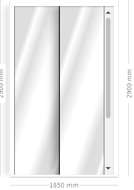 Door Set (2nd bedroom - 30/04/2024, 7:46:06 am) – Spacemaker Wardrobes