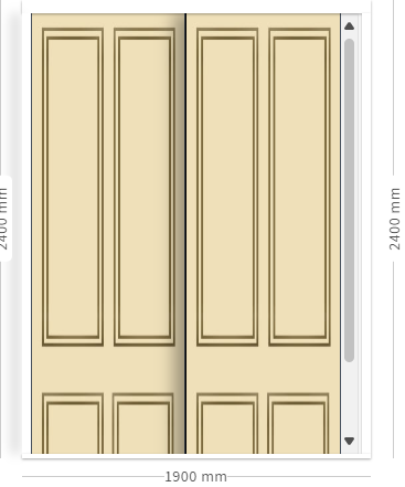 Door Set (Hayleys room - 10/02/2025, 7:13:44 pm) – Spacemaker Wardrobes