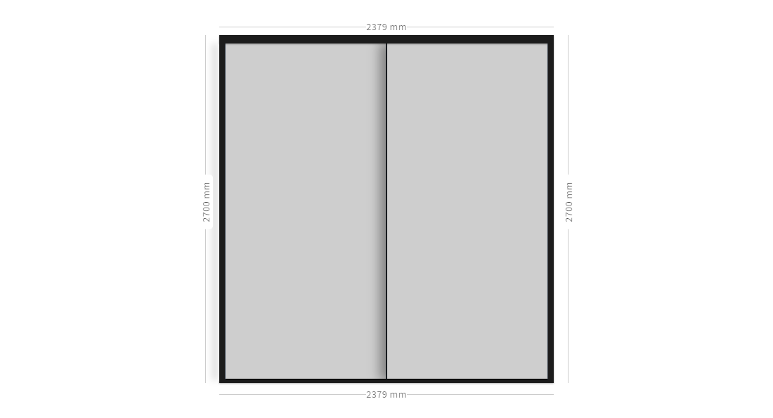 Door Set (Back right) – Spacemaker Wardrobes