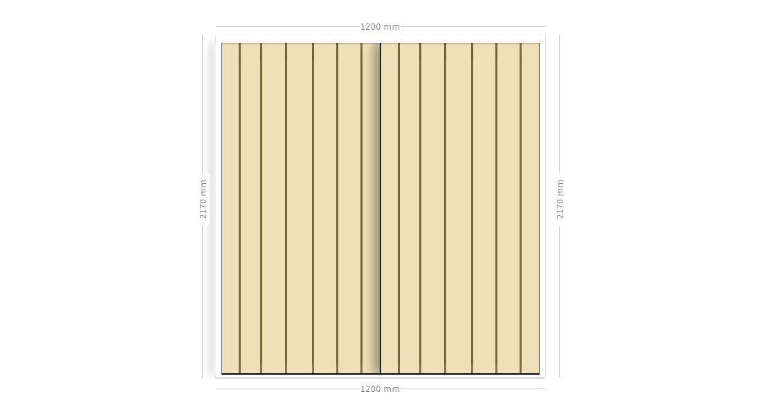 Door Set (Linen) – Spacemaker Wardrobes