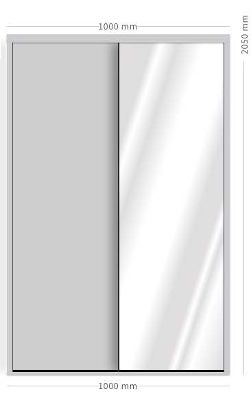 Door Set (Linen cupboard doors) – Spacemaker Wardrobes