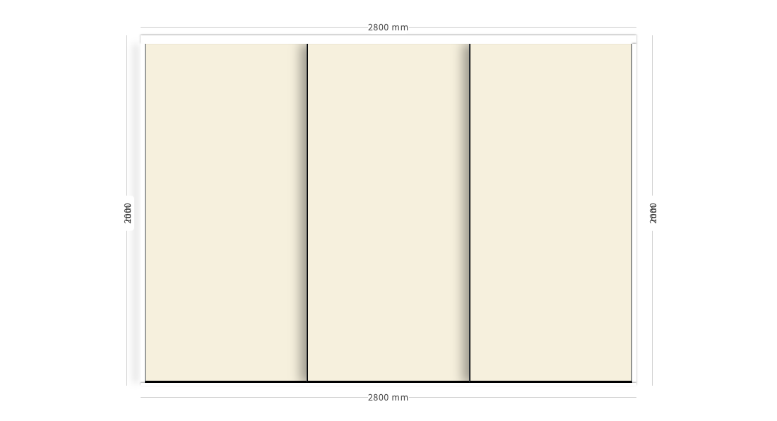 Door Set Lucy Spacemaker Wardrobes
