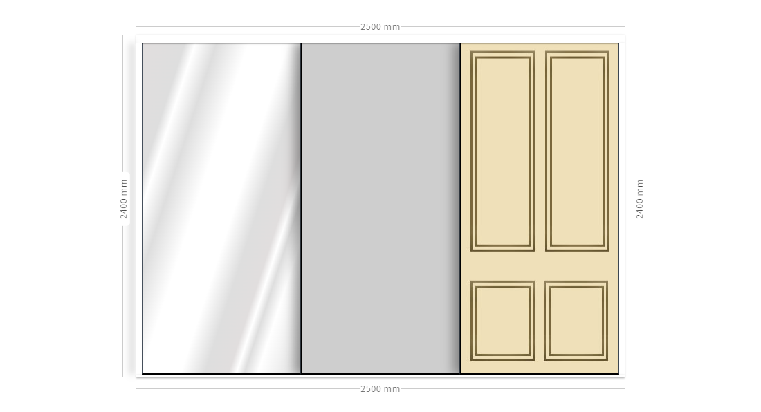 Door Set (Main Bedroom) – Spacemaker Wardrobes