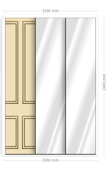 Door Set (Wardrobe ) – Spacemaker Wardrobes